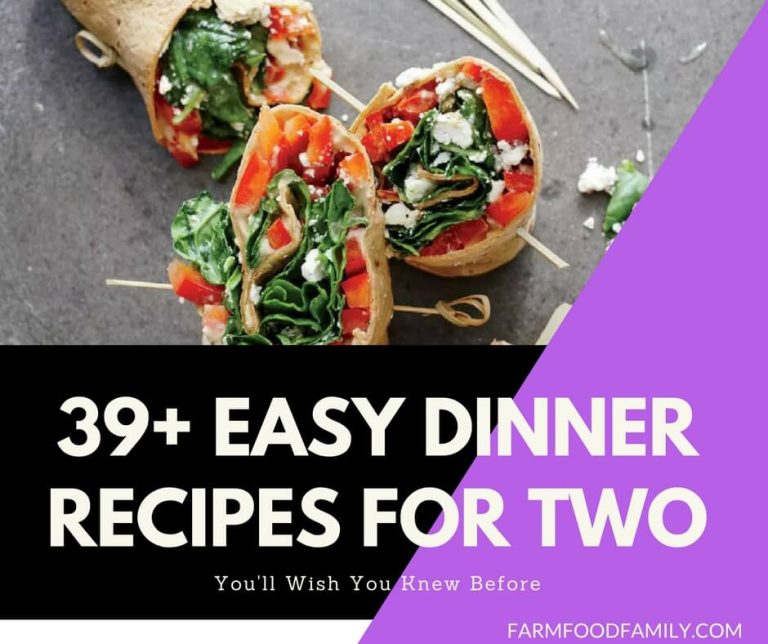 39+ Easy Dinner Recipes For Two - FarmFoodFamily