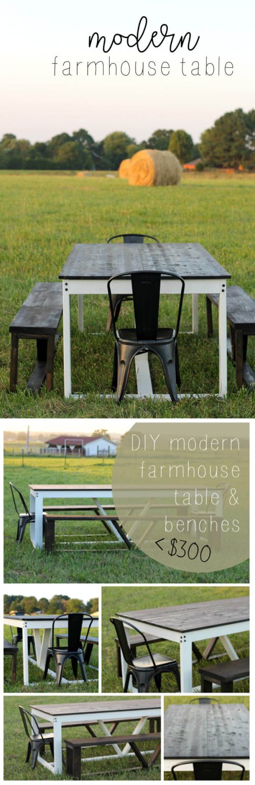 15+ Rustic Farmhouse Table Ideas: DIY Tutorials for a Cozy Home in 2024