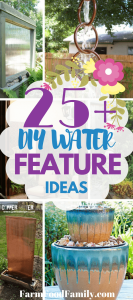 25+ Creative DIY Water Feature Ideas To Adorn Your Garden