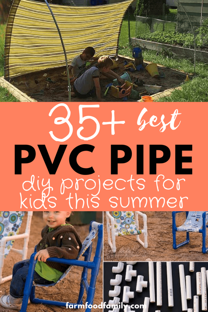 35+ Fun & Easy PVC Pipe DIY Projects For Kids To Do This Summer