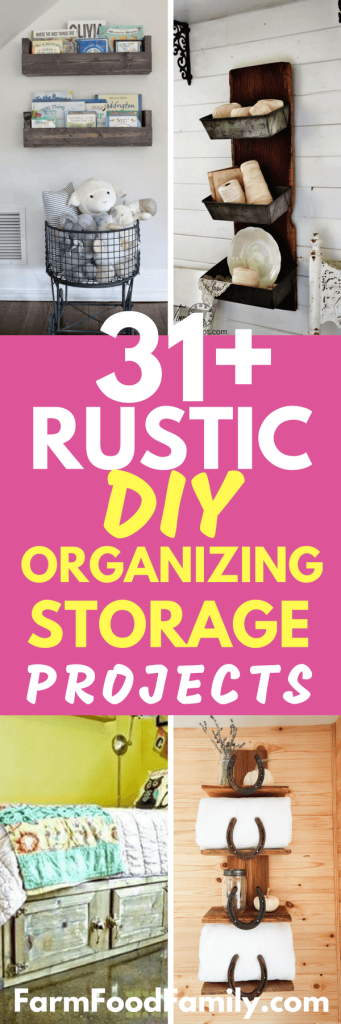 31+ DIY Rustic Storage Projects for 2024 - Easy and Chic Solutions