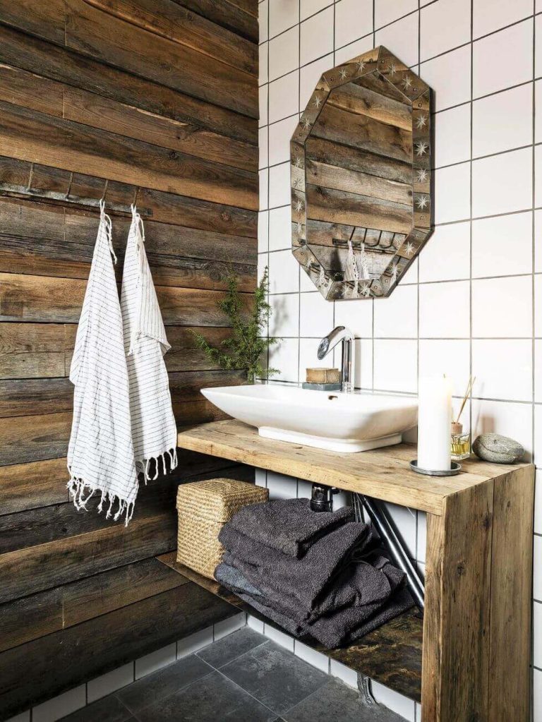 31+ Impressive DIY Rustic Bathroom Vanity Ideas – FarmFoodFamily