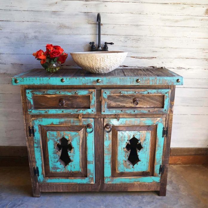 31+ Impressive DIY Rustic Bathroom Vanity Ideas – FarmFoodFamily