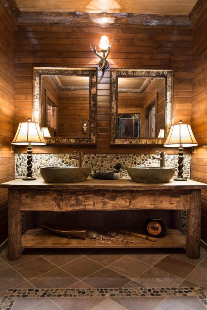 31+ Impressive DIY Rustic Bathroom Vanity Ideas – FarmFoodFamily