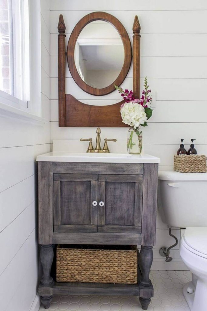 31+ Impressive DIY Rustic Bathroom Vanity Ideas – FarmFoodFamily