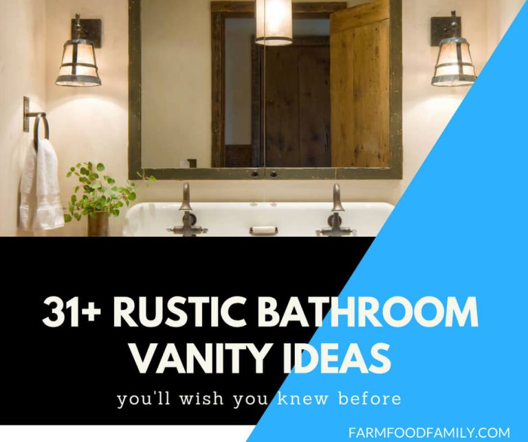31+ Impressive DIY Rustic Bathroom Vanity Ideas – FarmFoodFamily