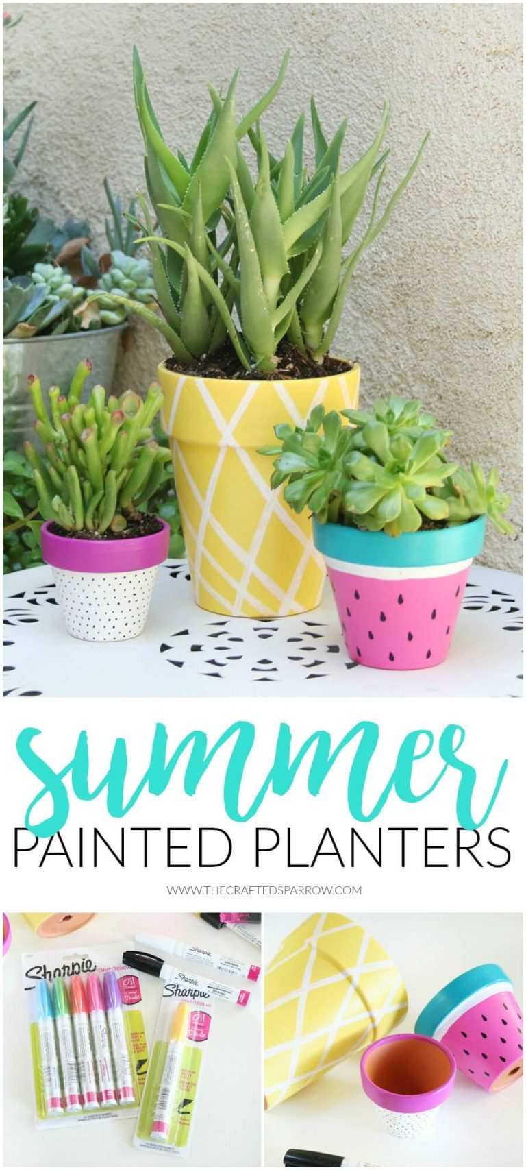 27 DIY Painted Garden Decoration Ideas To Brighten Up Your Backyard
