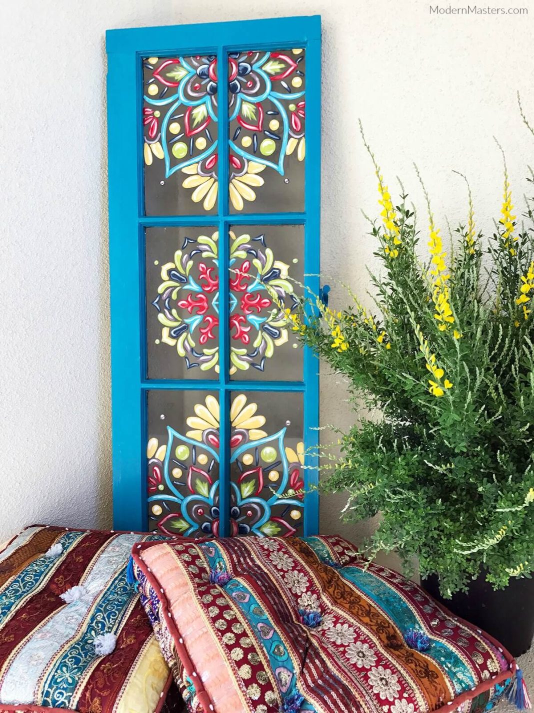 27 DIY Painted Garden Decoration Ideas To Brighten Up Your Backyard