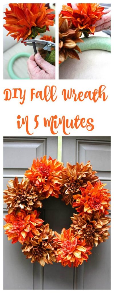 71+ Beautiful DIY Fall Door Wreath Ideas That Impress Your Visitors