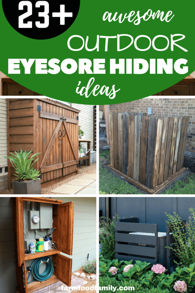 23+ Best DIY Outdoor Eyesore Hiding Ideas and Projects ([year ...