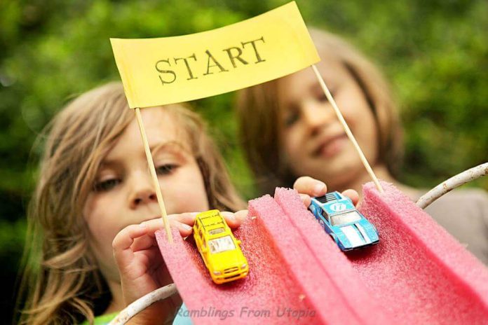 21+ DIY Race Car Track Projects Your Kids Will Love - FarmFoodFamily