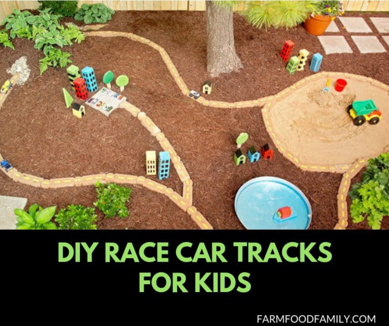 21+ DIY Race Car Track Projects Your Kids Will Love - FarmFoodFamily