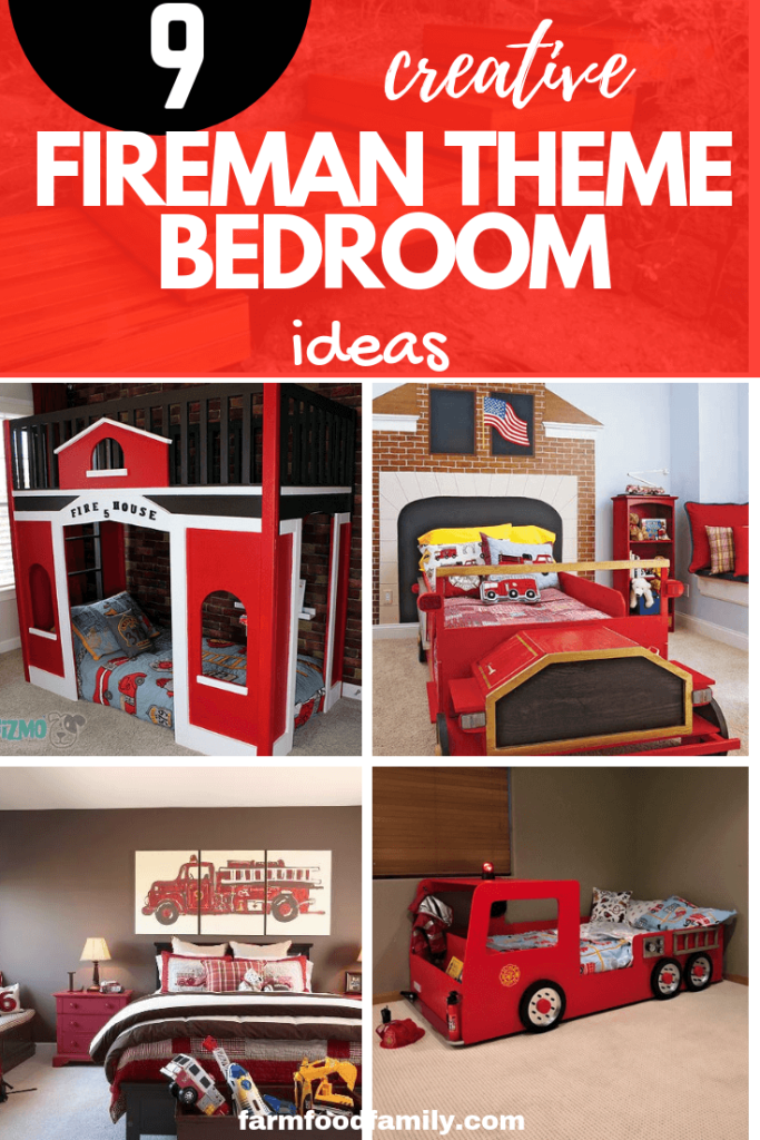 How to Decorate a Fireman Theme Bedroom (9 Ideas)