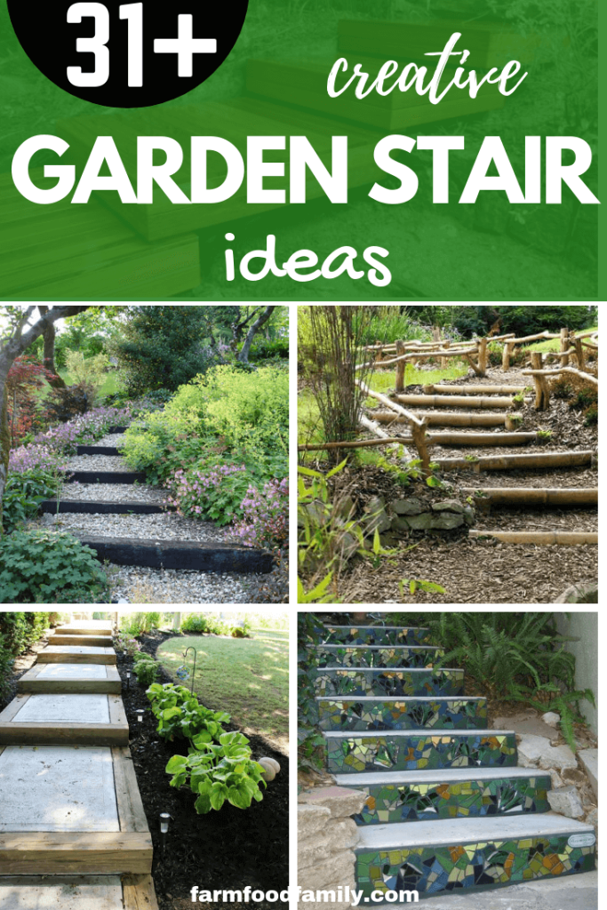 31+ Creative Garden Step and Stair Ideas To Enhance Your Landscaping