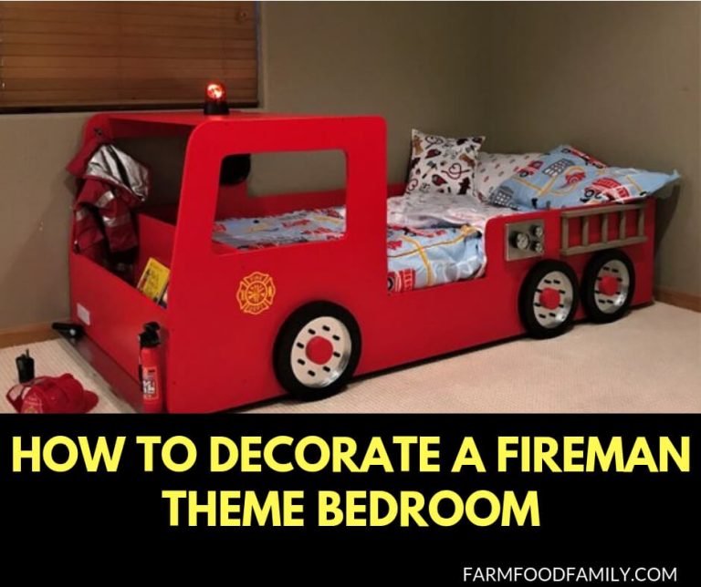 How to Decorate a Fireman Theme Bedroom (9 Ideas)