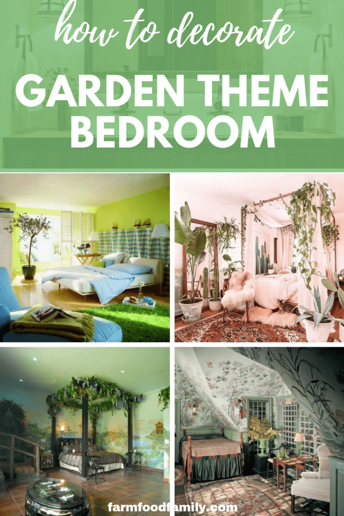 How to Decorate a Garden Theme Bedroom: 13 Garden Bedroom Ideas