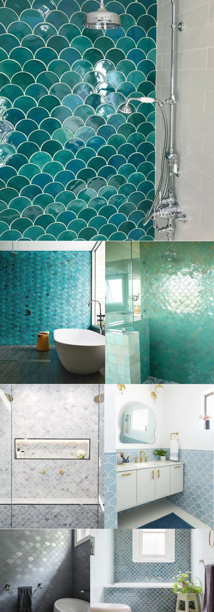 7+ Unique Wall Tile Ideas For Bathroom Design - FarmFoodFamily