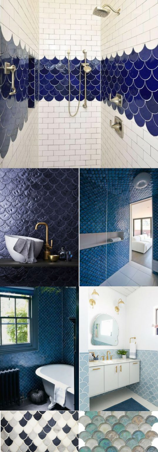 7+ Unique Wall Tile Ideas For Bathroom Design - FarmFoodFamily