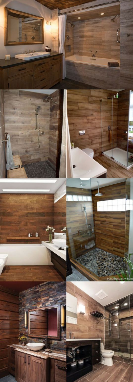7+ Unique Wall Tile Ideas For Bathroom Design - FarmFoodFamily