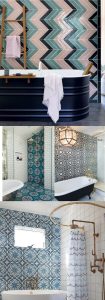 7+ Unique Wall Tile Ideas For Bathroom Design - FarmFoodFamily
