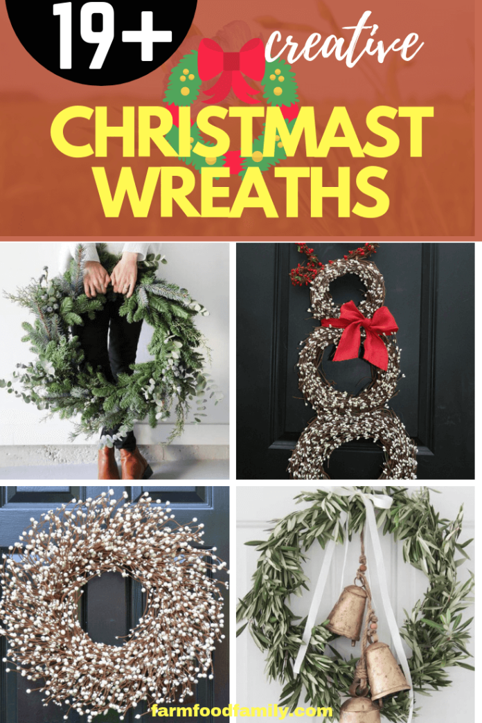 39+ Easy, and Inexprensive Christmas Wreath Crafts Ideas (2024)