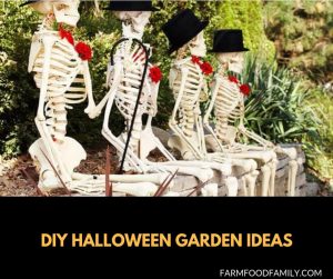 31+ Best DIY Fall Garden Ideas For Halloween 2024