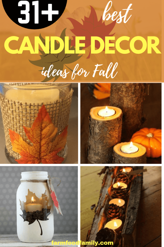 61+ Stunning Fall Candle Decorating Ideas for a Cozy Home Vibe (2024)