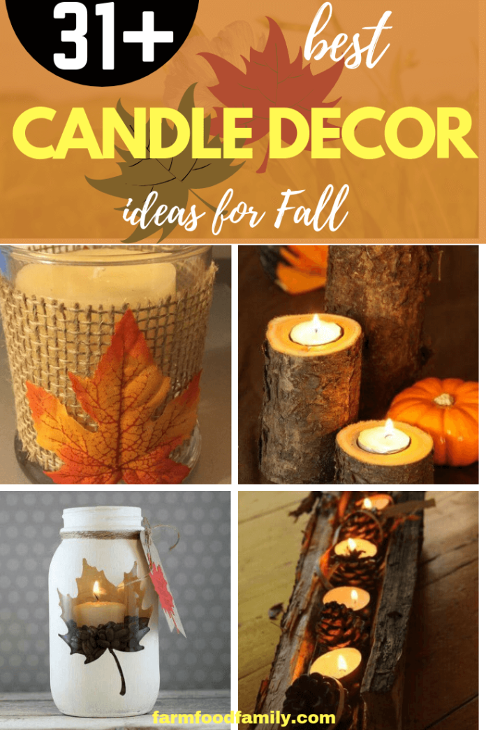 61+ Stunning Fall Candle Decorating Ideas for a Cozy Home Vibe (2024)