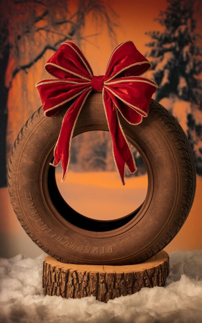 20+ Best Recycled Tire Christmas Decoration Ideas For 2026