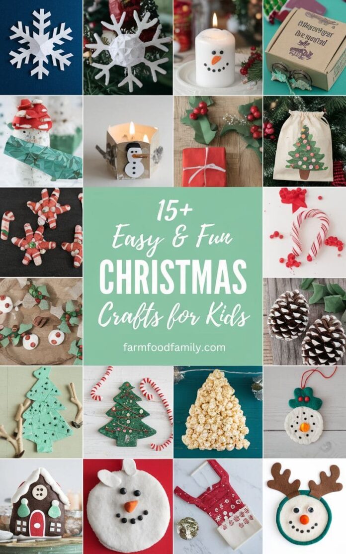 15 Easy, Inexpensive, and Creative Christmas Crafts for Kids For 2025