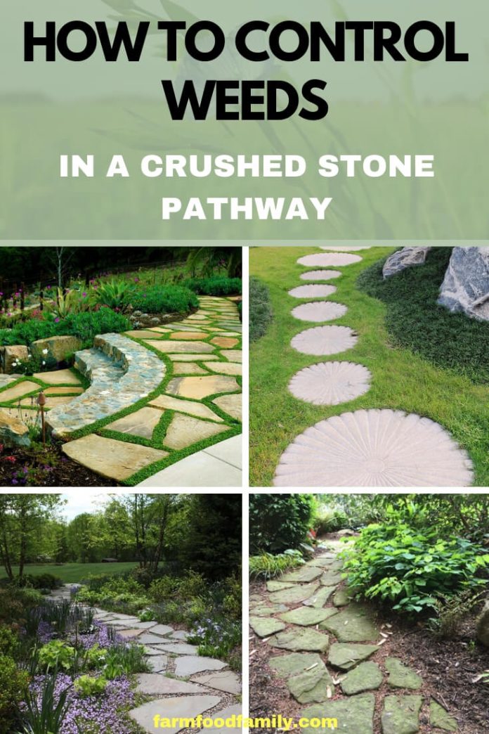 How to Control Weeds in a Crushed Stone Pathway - FarmFoodFamily