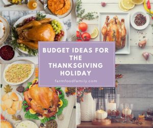 5 Budget Ideas For The Thanksgiving Holiday 2024 - FarmFoodFamily