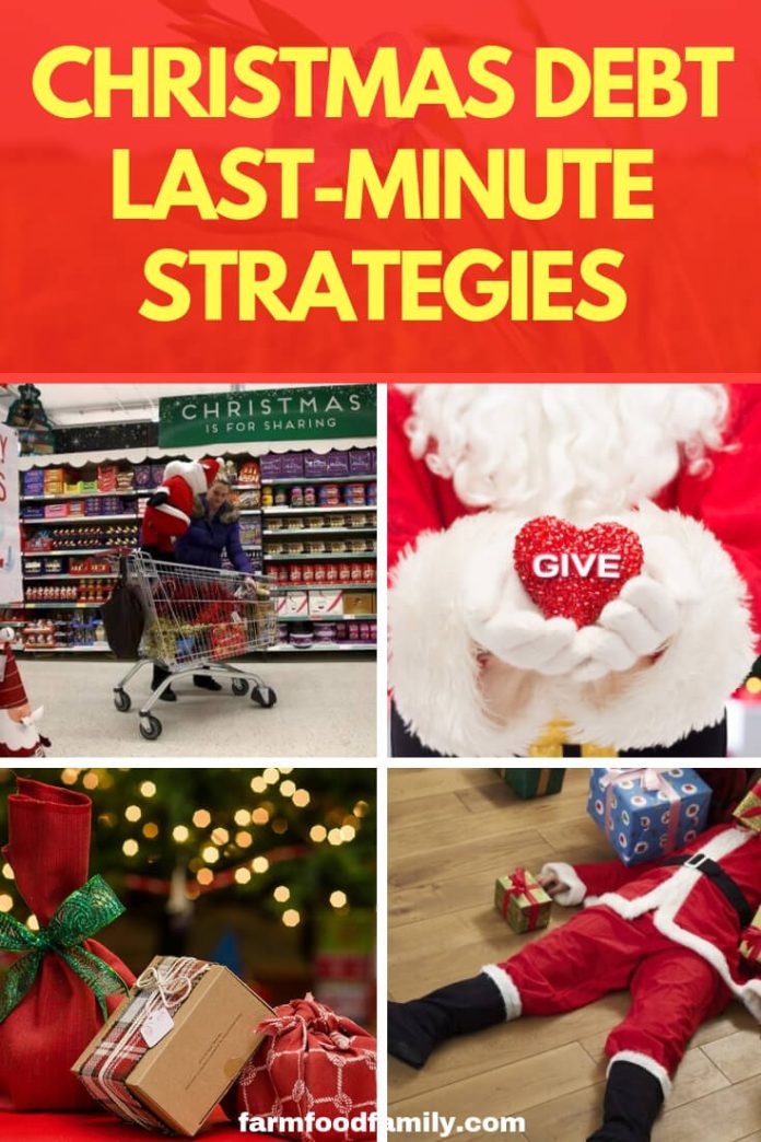 Christmas Debt - Last-Minute Strategies - FarmFoodFamily