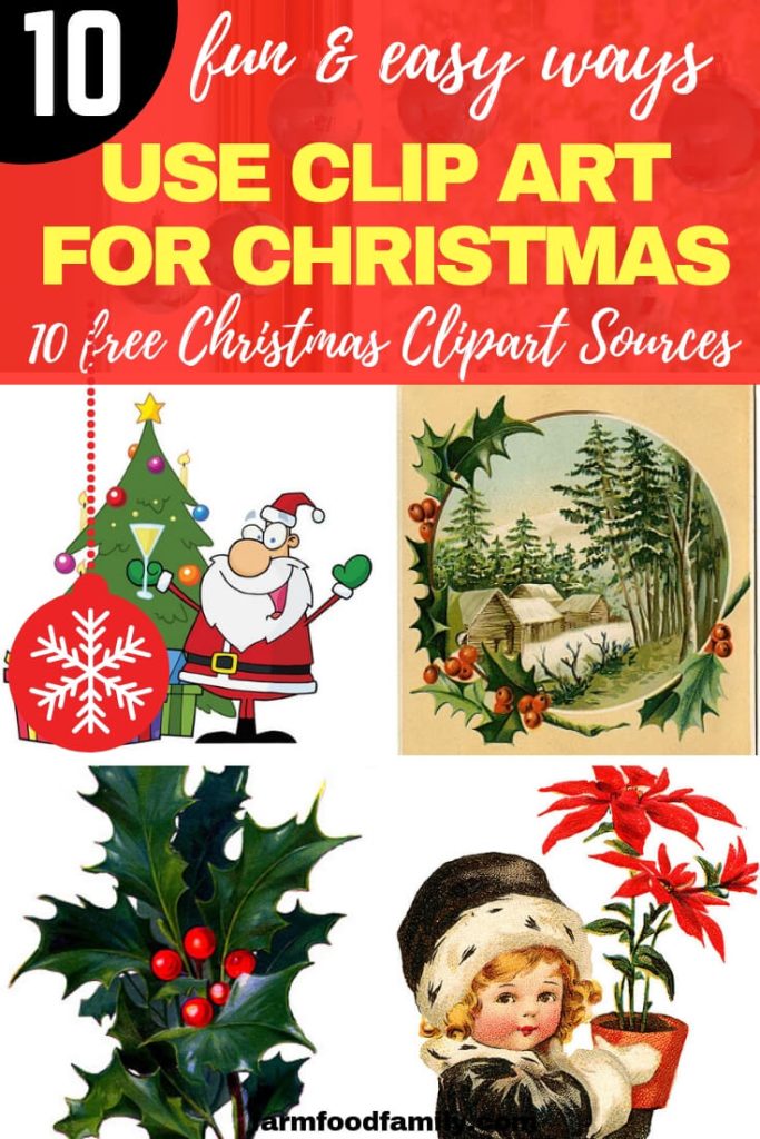 Top 10 Fun, Easy & Creative Ways to Use Clip Art for Christmas