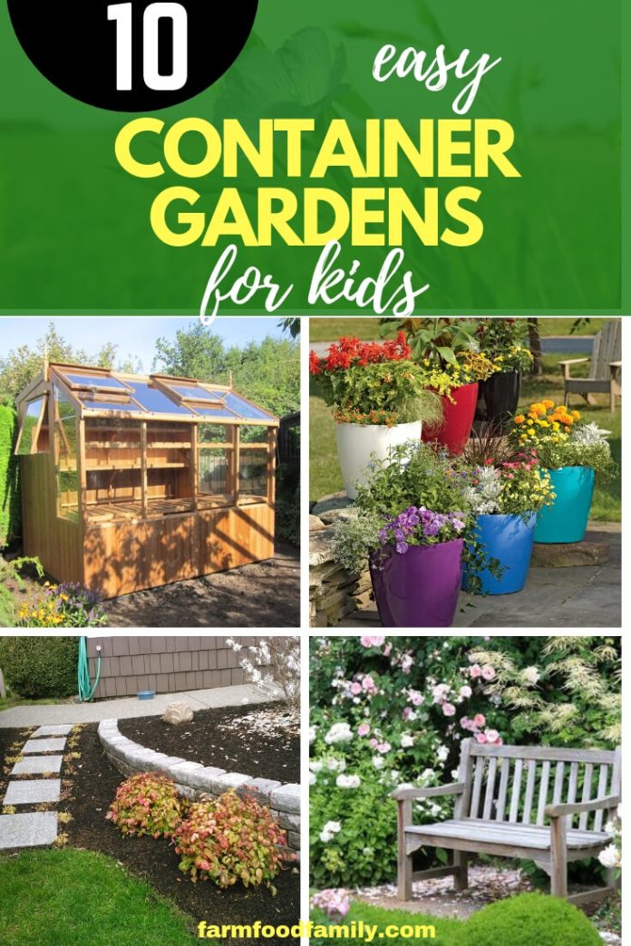 10 Container Gardens for Kids: Weekend Gardening Project for Children
