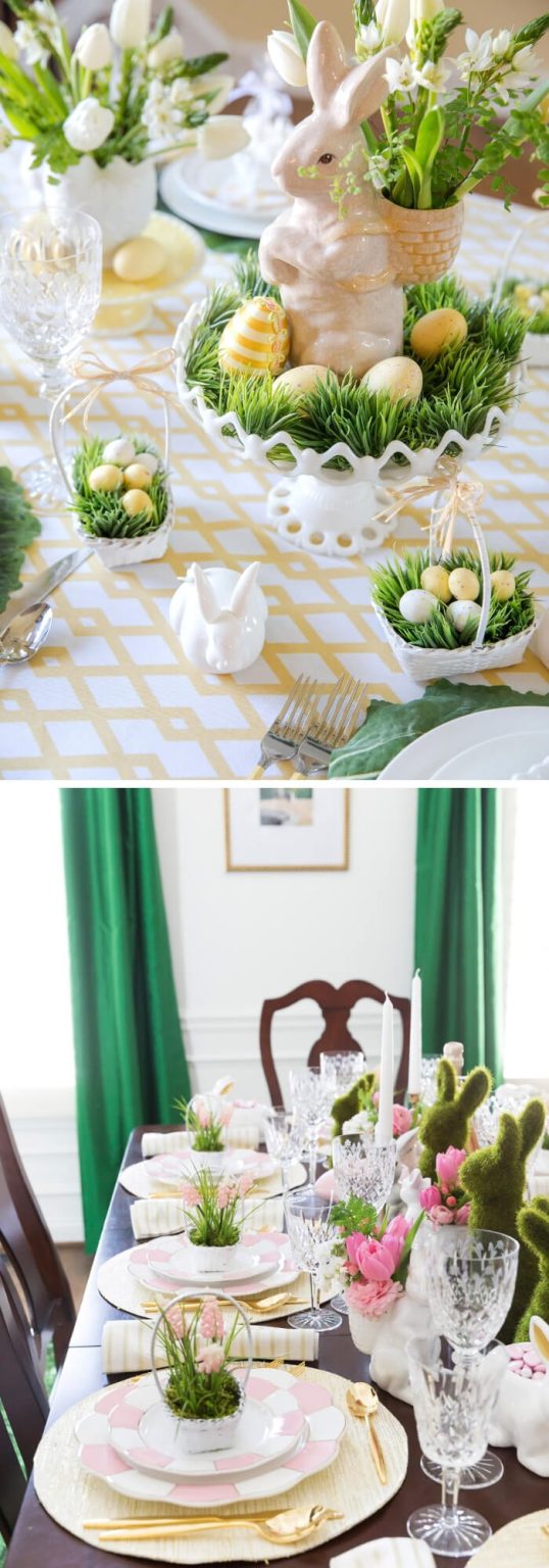 27+ Spring Easter Theme Centerpieces: Floral and Traditional Easter