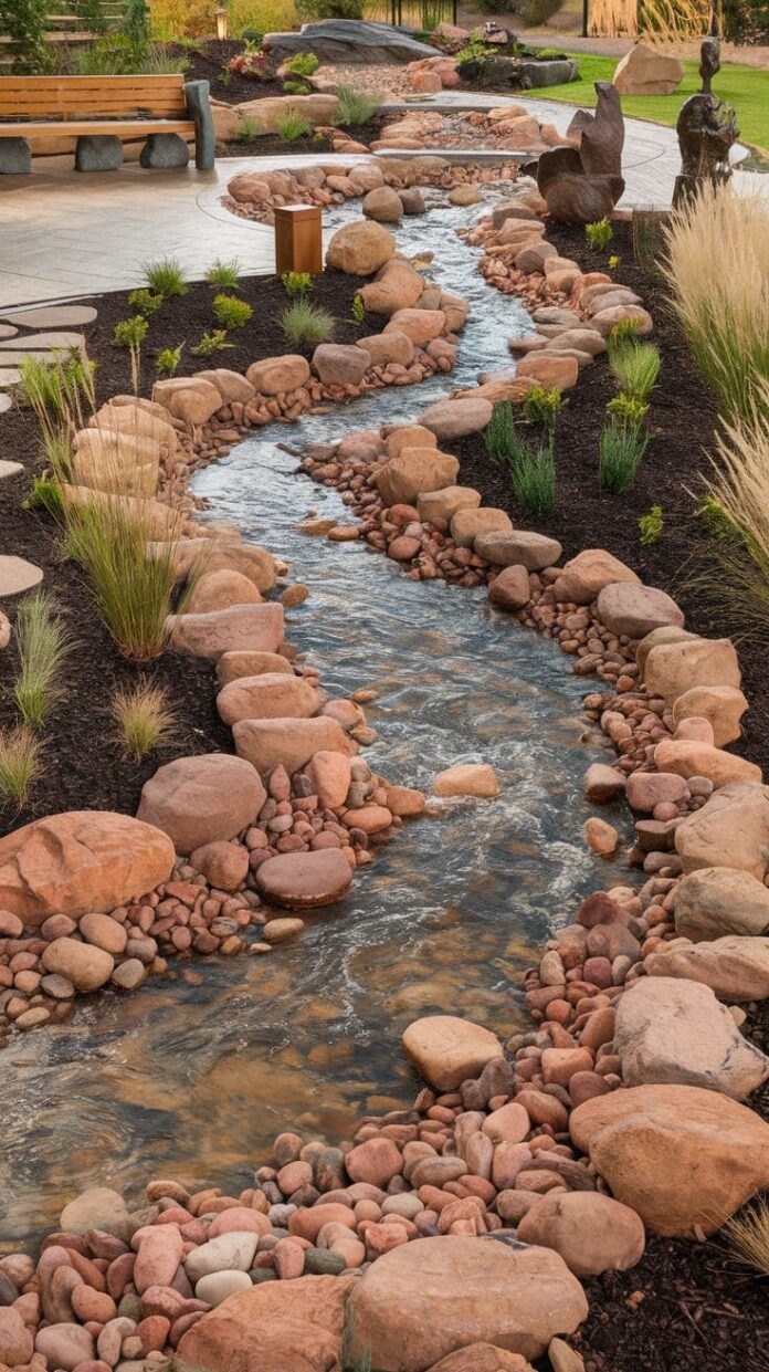 40+ Stunning Dry River Bed Ideas That Transform Your Yard (2025)