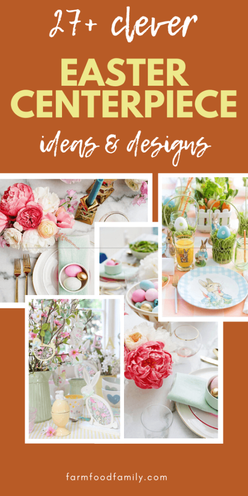 27+ Spring Easter Theme Centerpieces: Floral and Traditional Easter