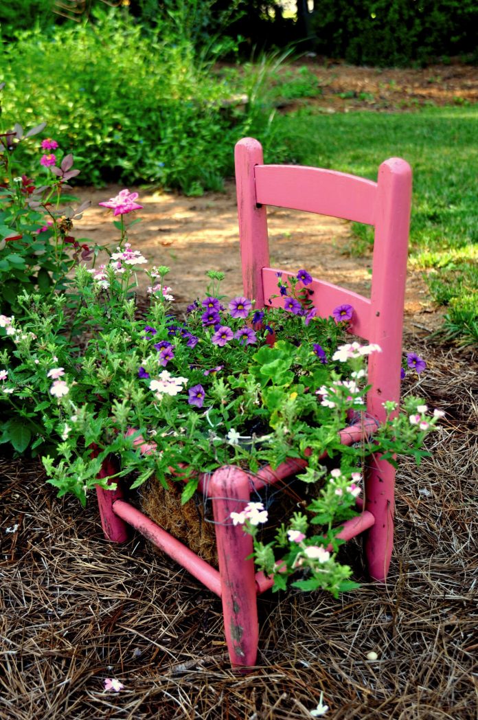 28+ Best Upcycled Chair Planter Ideas to Inspire You (2024)