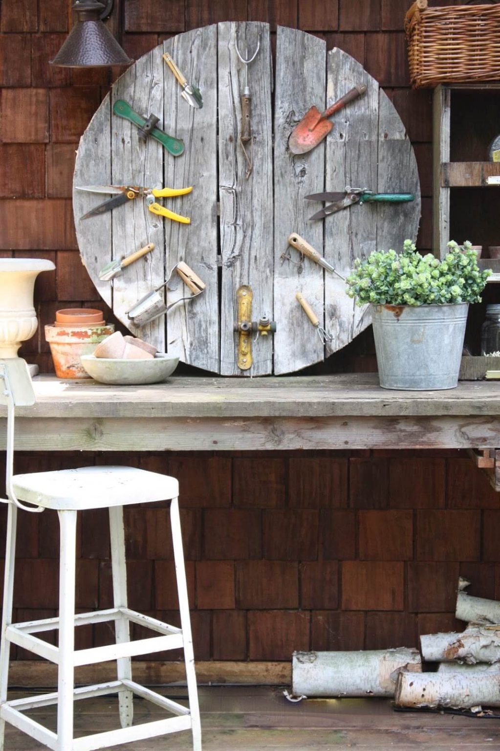 24+ Creative DIY Repurposed Garden Tools Ideas - FarmFoodFamily