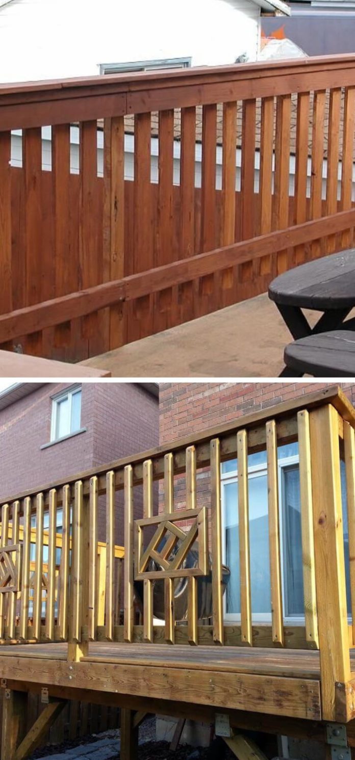 50+ Awesome DIY Deck Railing Designs & Ideas For 2024