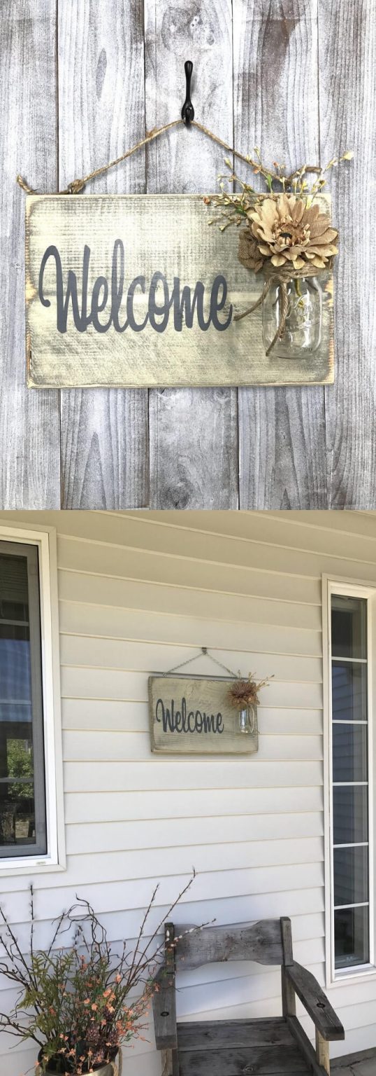 28+ Best Spring Porch Sign Decor Ideas & Designs For 2024