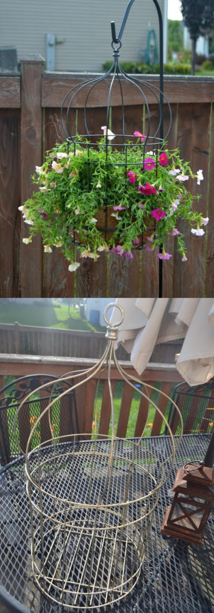15+ Best Repurposed Bird Cage Planter Ideas for 2024
