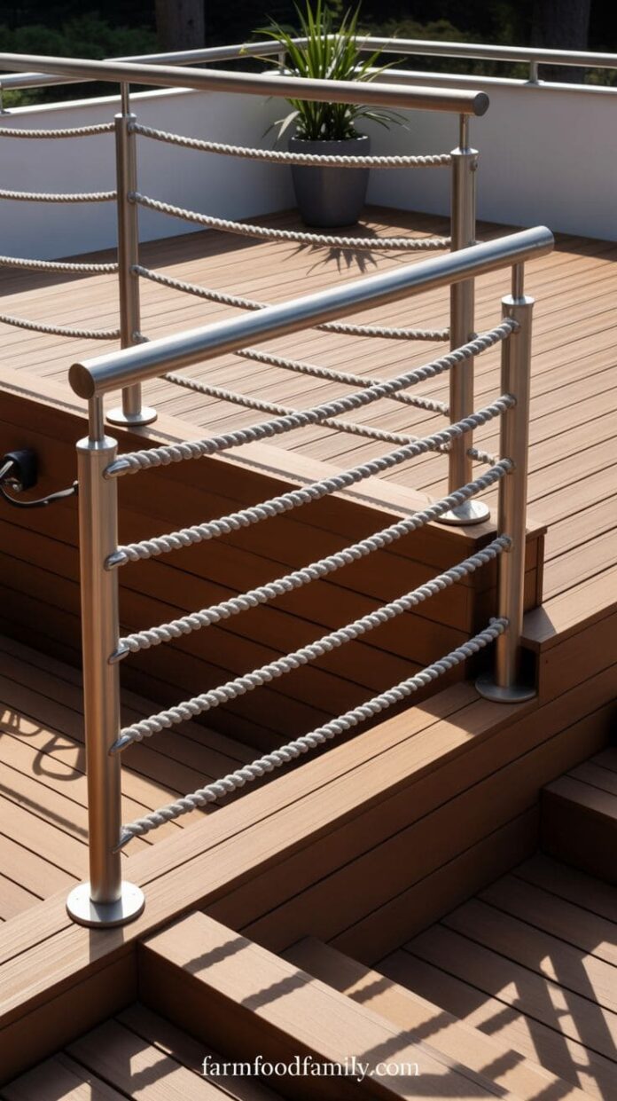50+ Awesome DIY Deck Railing Designs & Ideas For 2025