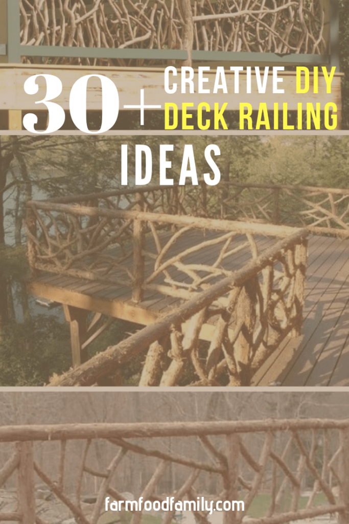 30+ Awesome DIY Deck Railing Designs & Ideas For 2023