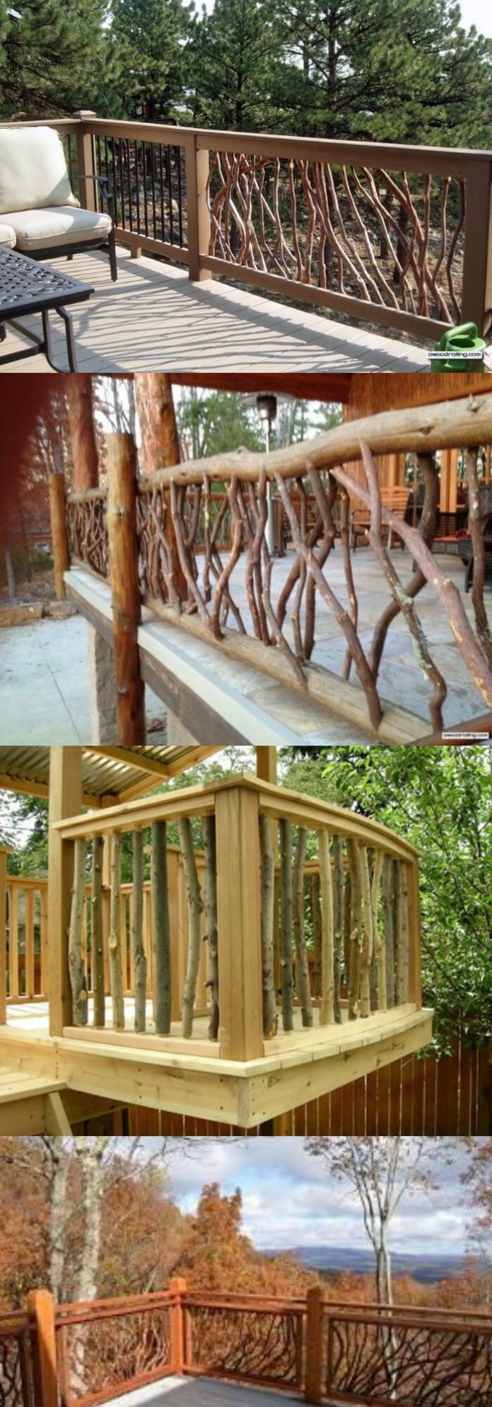 50+ Awesome DIY Deck Railing Designs & Ideas For 2024