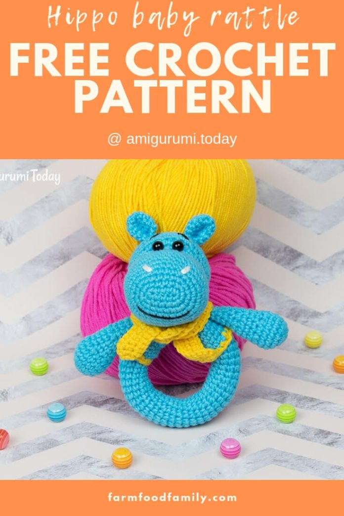 Baby Rattle Free Crochet Patterns - FarmFoodFamily