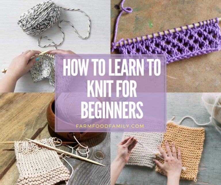 Beginner Knitting: How to Learn to Knit and Find Knitting Supplies