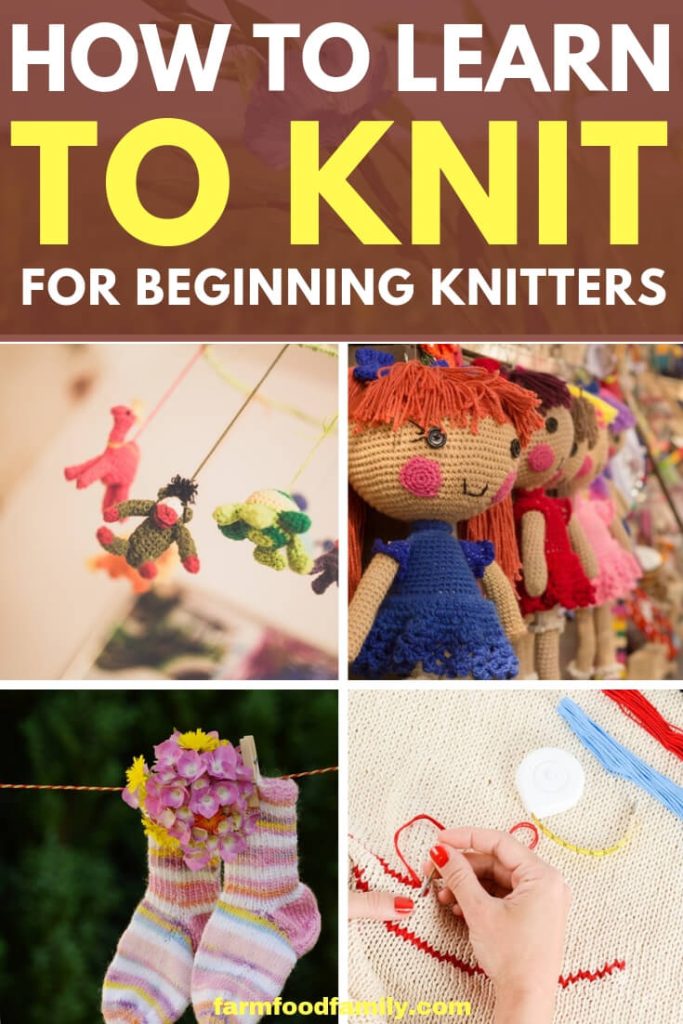 Beginner Knitting: How to Learn to Knit and Find Knitting Supplies