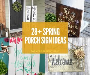 28+ Best Spring Porch Sign Decor Ideas & Designs For 2024